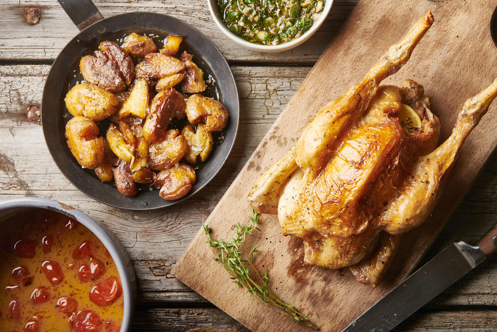 Roast Chicken & Crispy Potatoes – Bart Ingredients