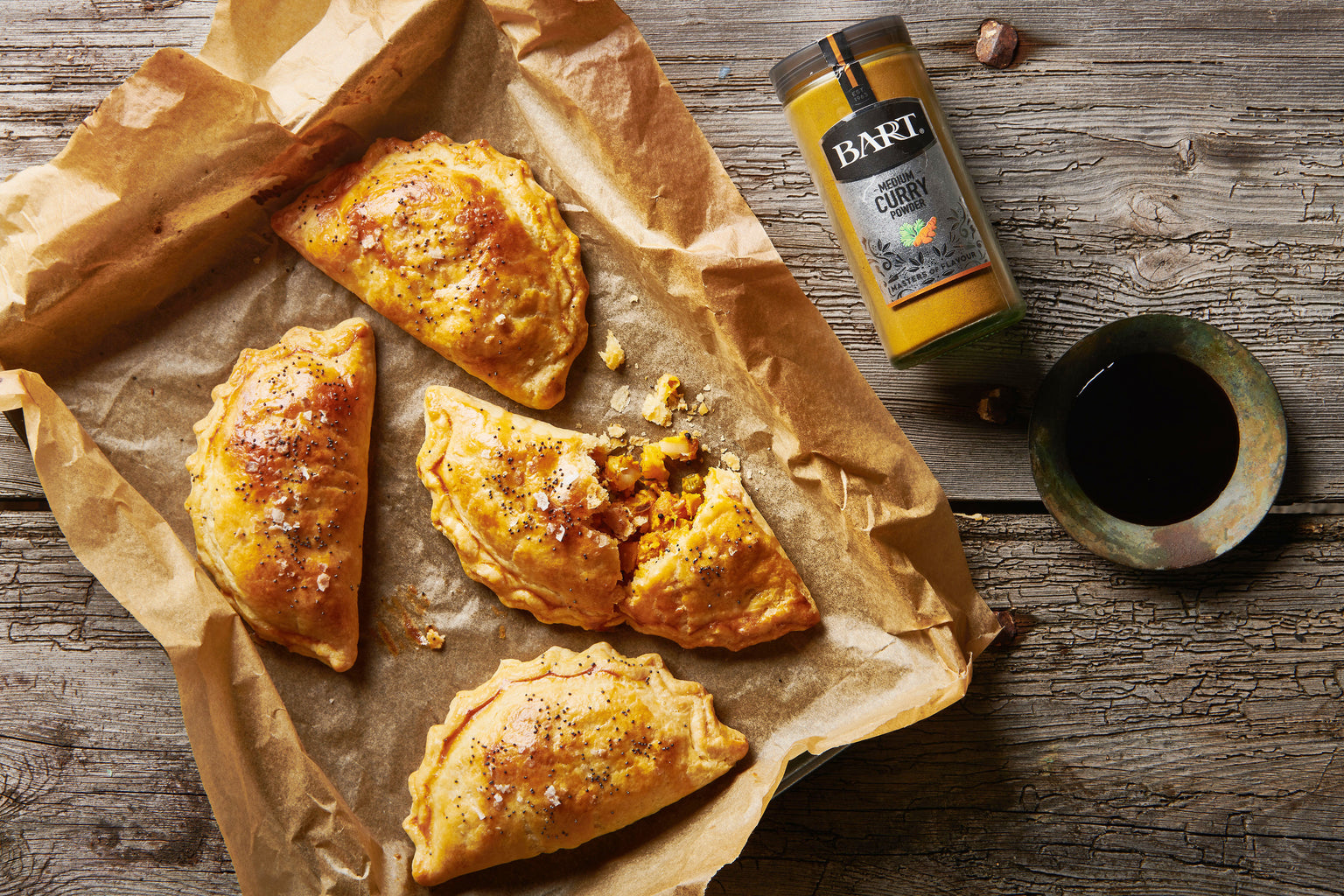 Bristolian Curried Veg Pasty – Bart Ingredients