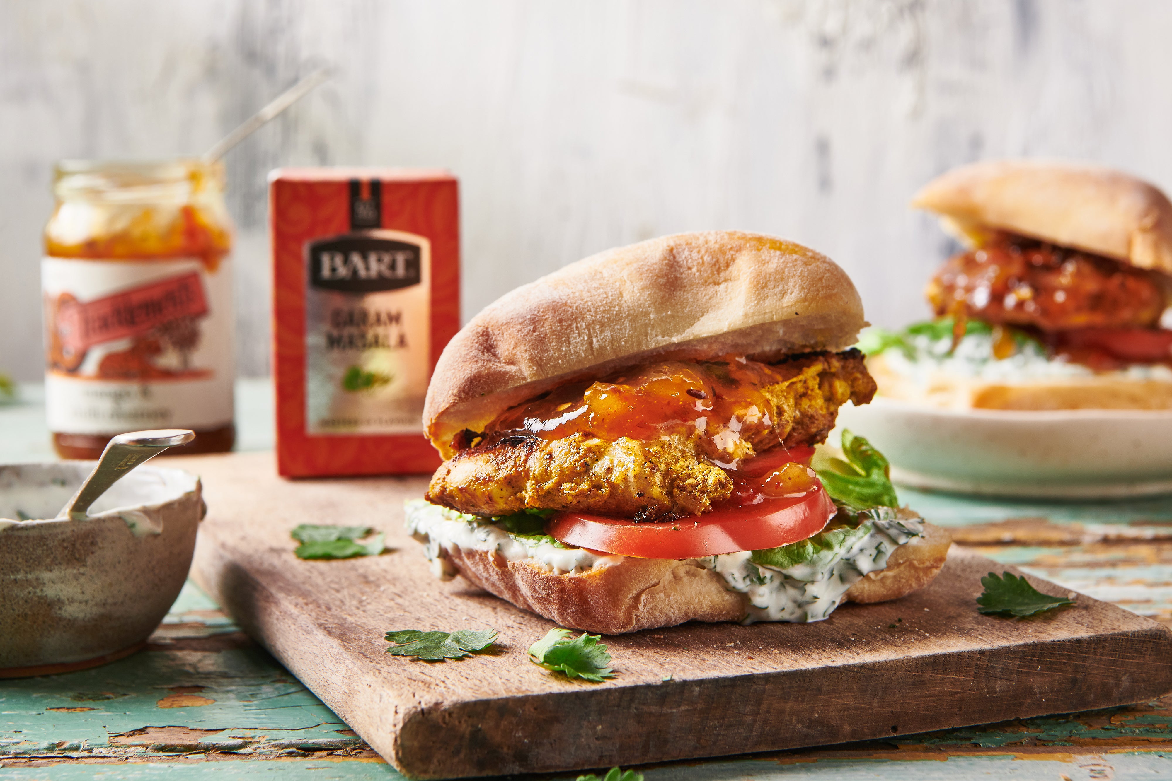Tandoori Chicken Burger – Bart Ingredients