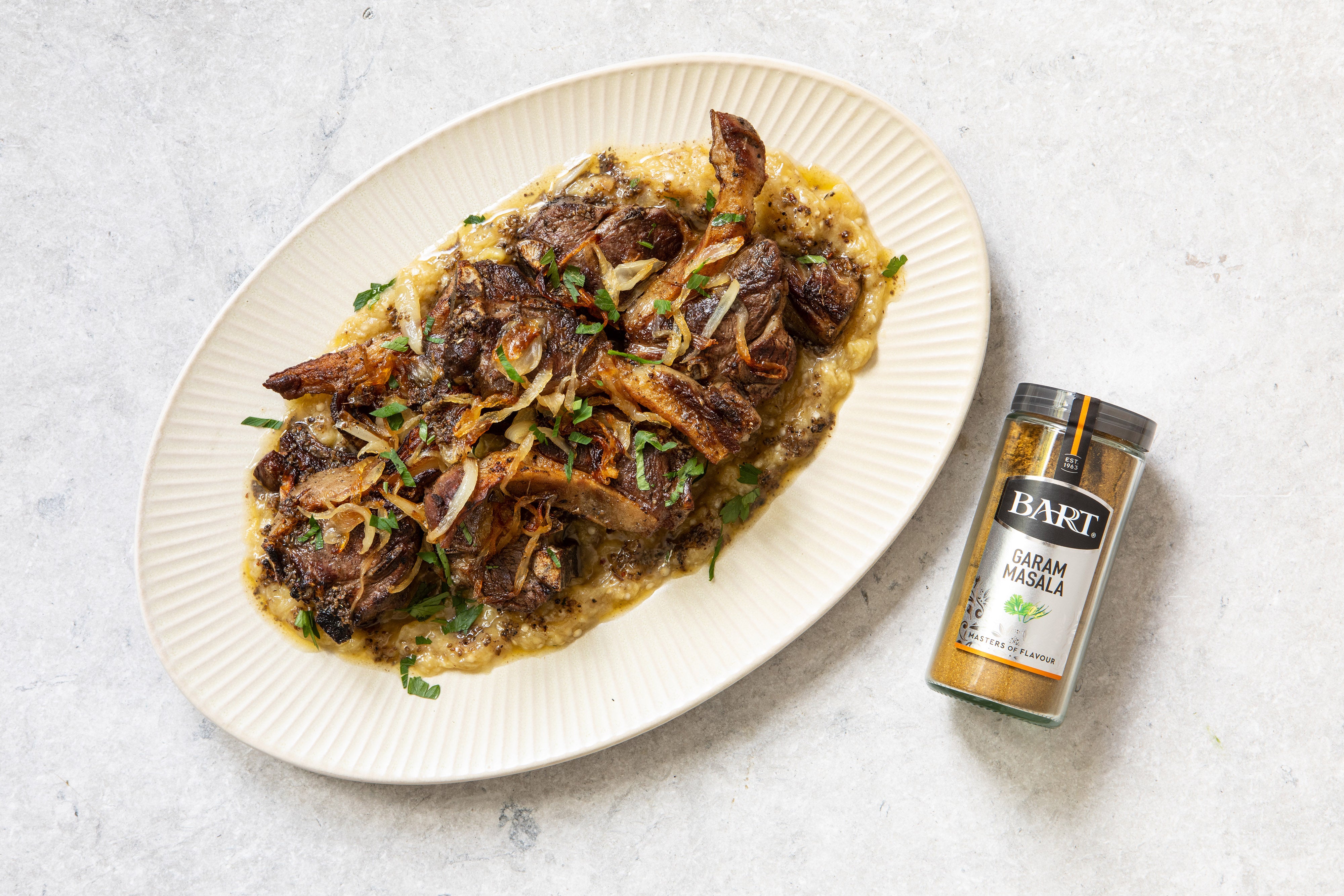 Lamb Chops with Garam Masala Butter – Bart Ingredients