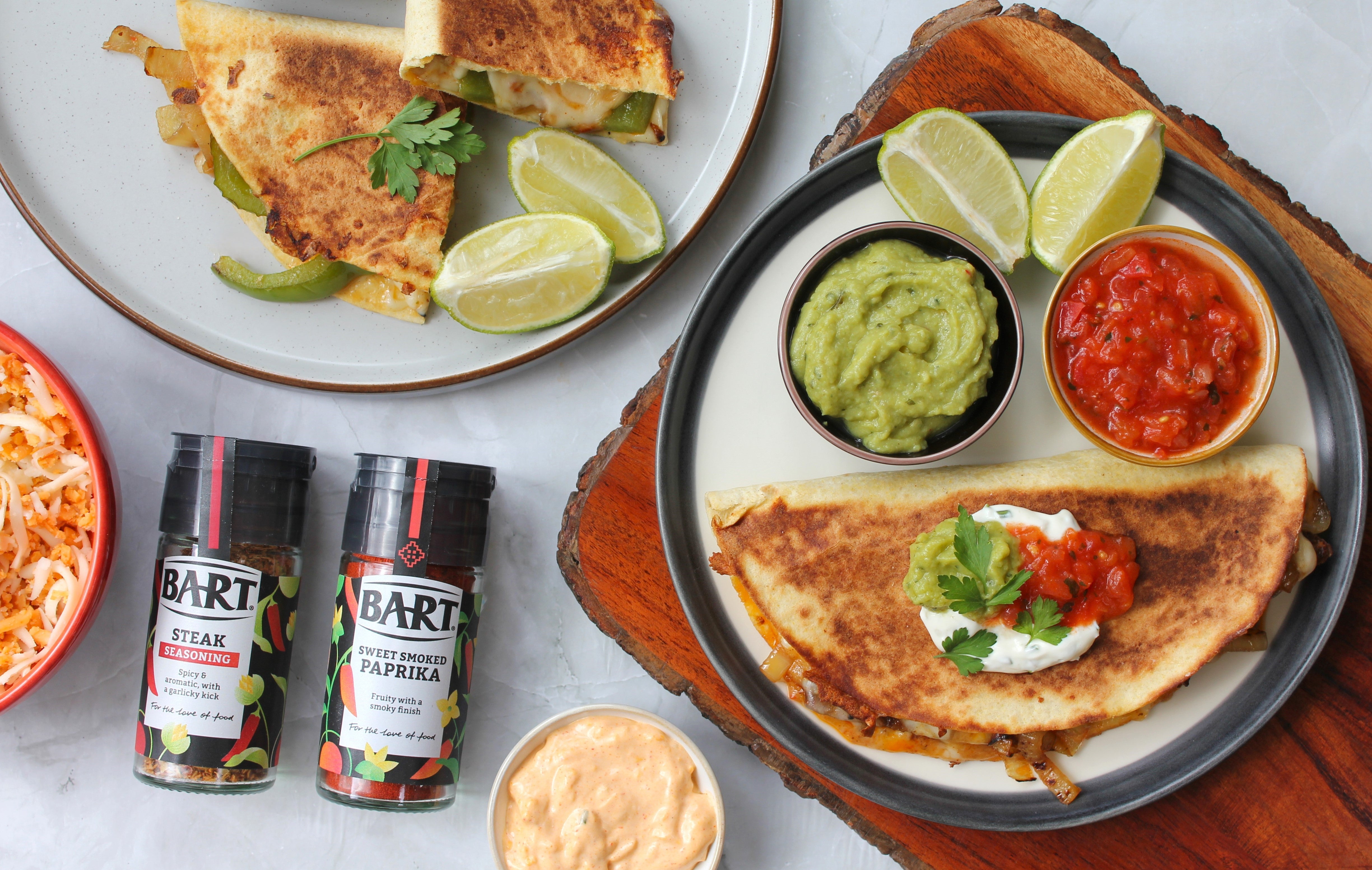 Steak Quesadillas – Bart Ingredients