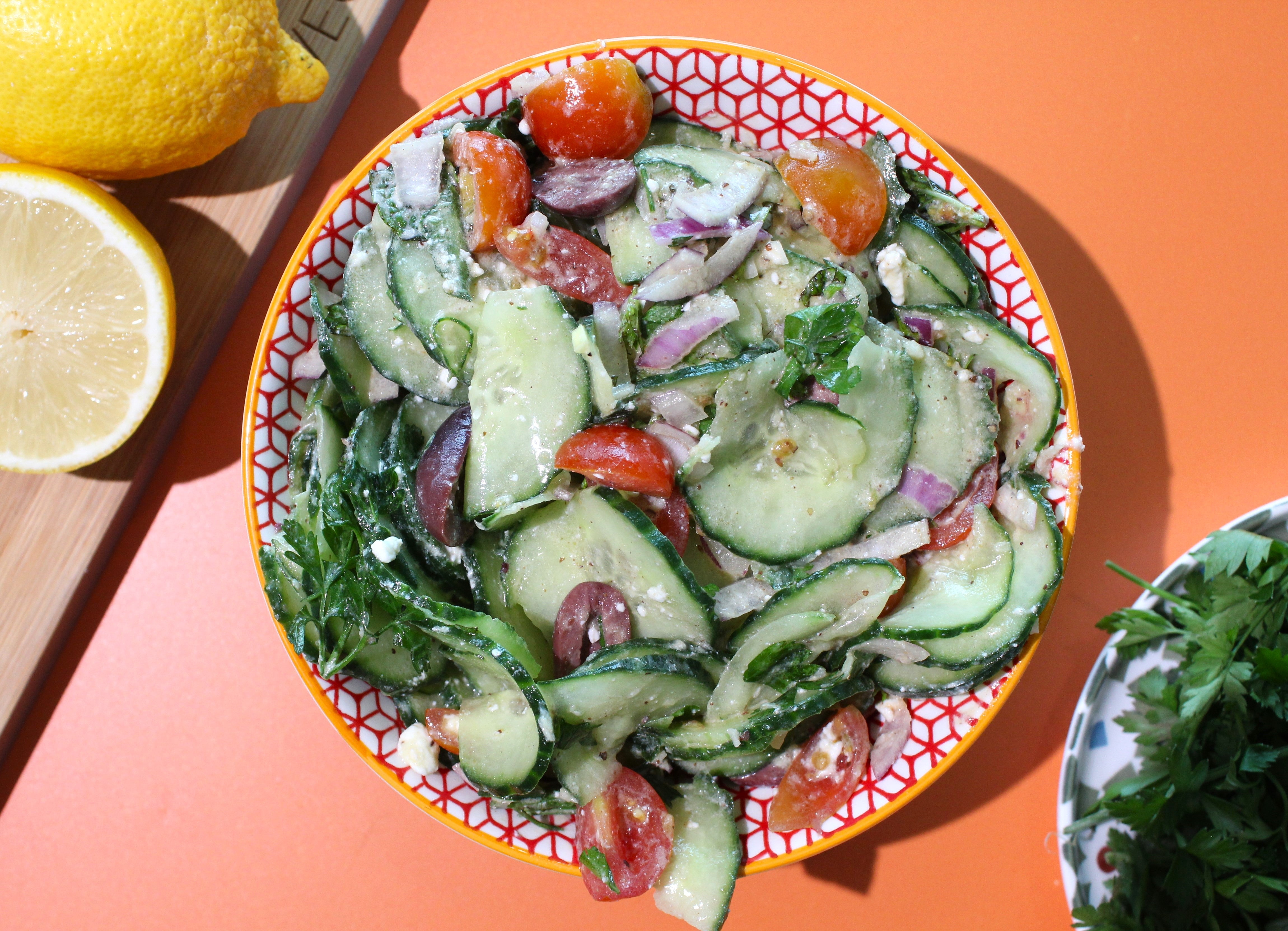 Middle Eastern-Inspired Cucumber Salad – Bart Ingredients