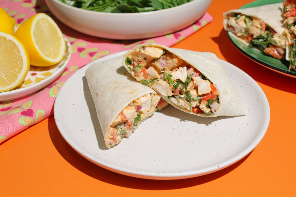 Chopped Harissa Chicken Wrap – Bart Ingredients