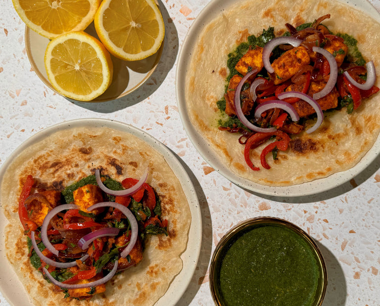 Tandoori Paneer Paratha Wraps – Bart Ingredients