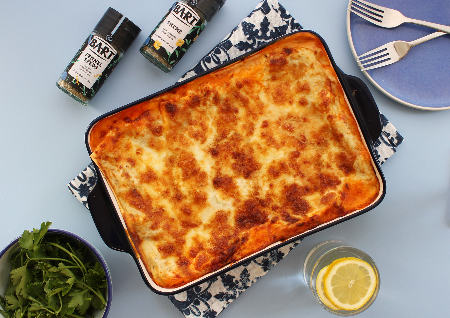 Sausage, Fennel, and Thyme Lasagne – Bart Ingredients