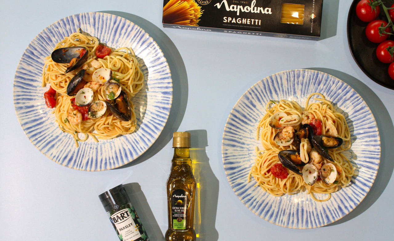Spaghetti allo Scoglio – Bart Ingredients